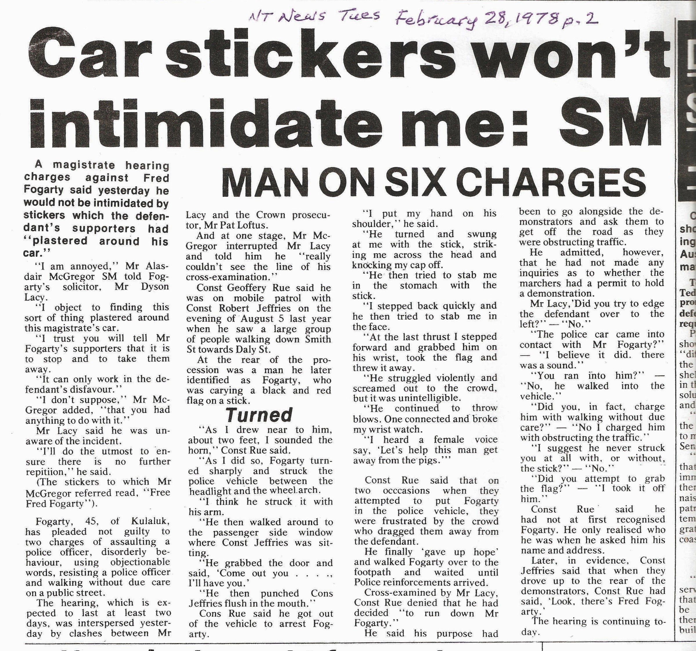 Dr Bill Day Anthropologist