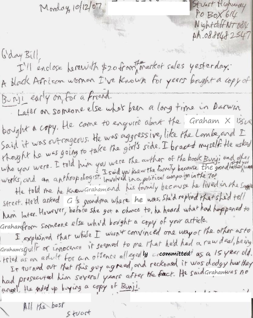 Dr Bill Day Anthropologist